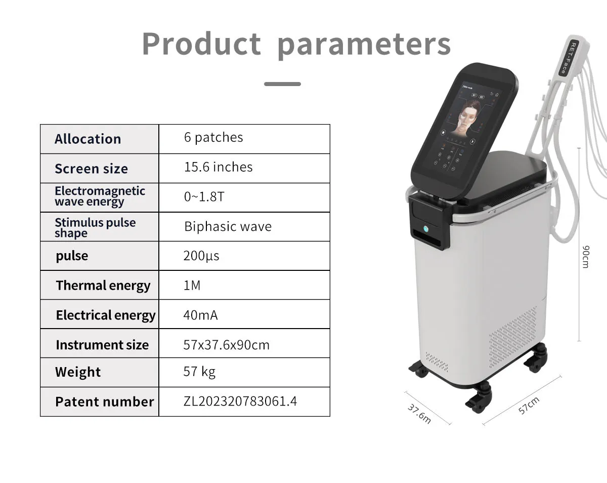 RF EMS PE-Face Muscle Face Machine for Face Care