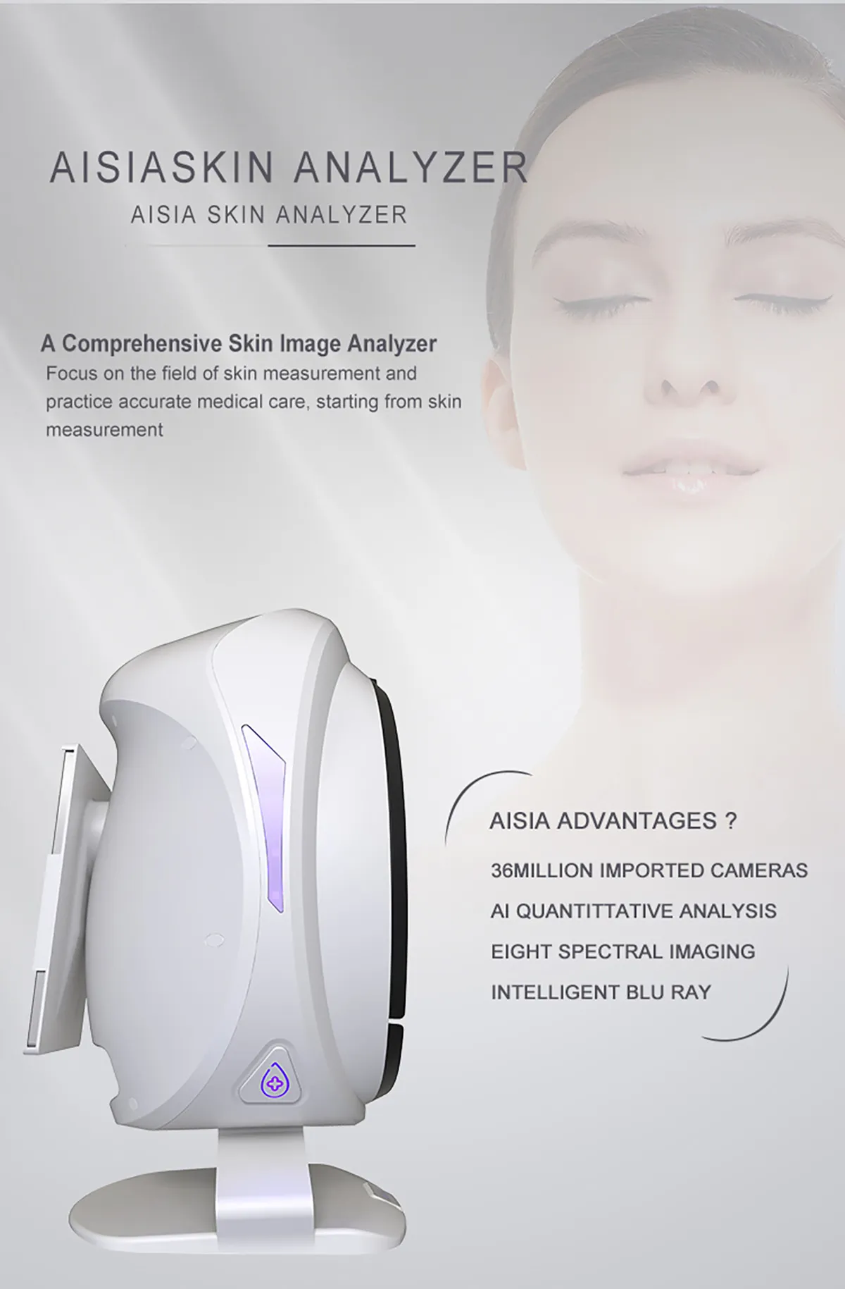 Magic 3D Skin Analyzer Facial Machine