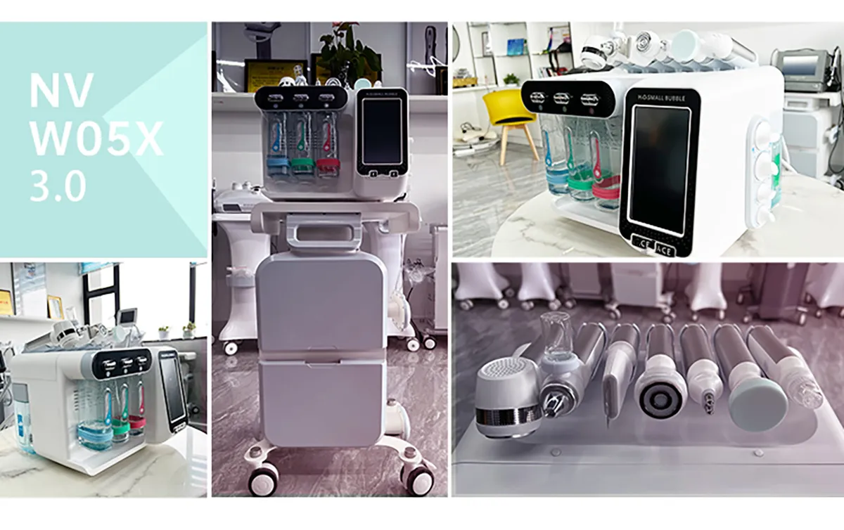 7in1 H2O2 Small Bubbles Machine for skin care