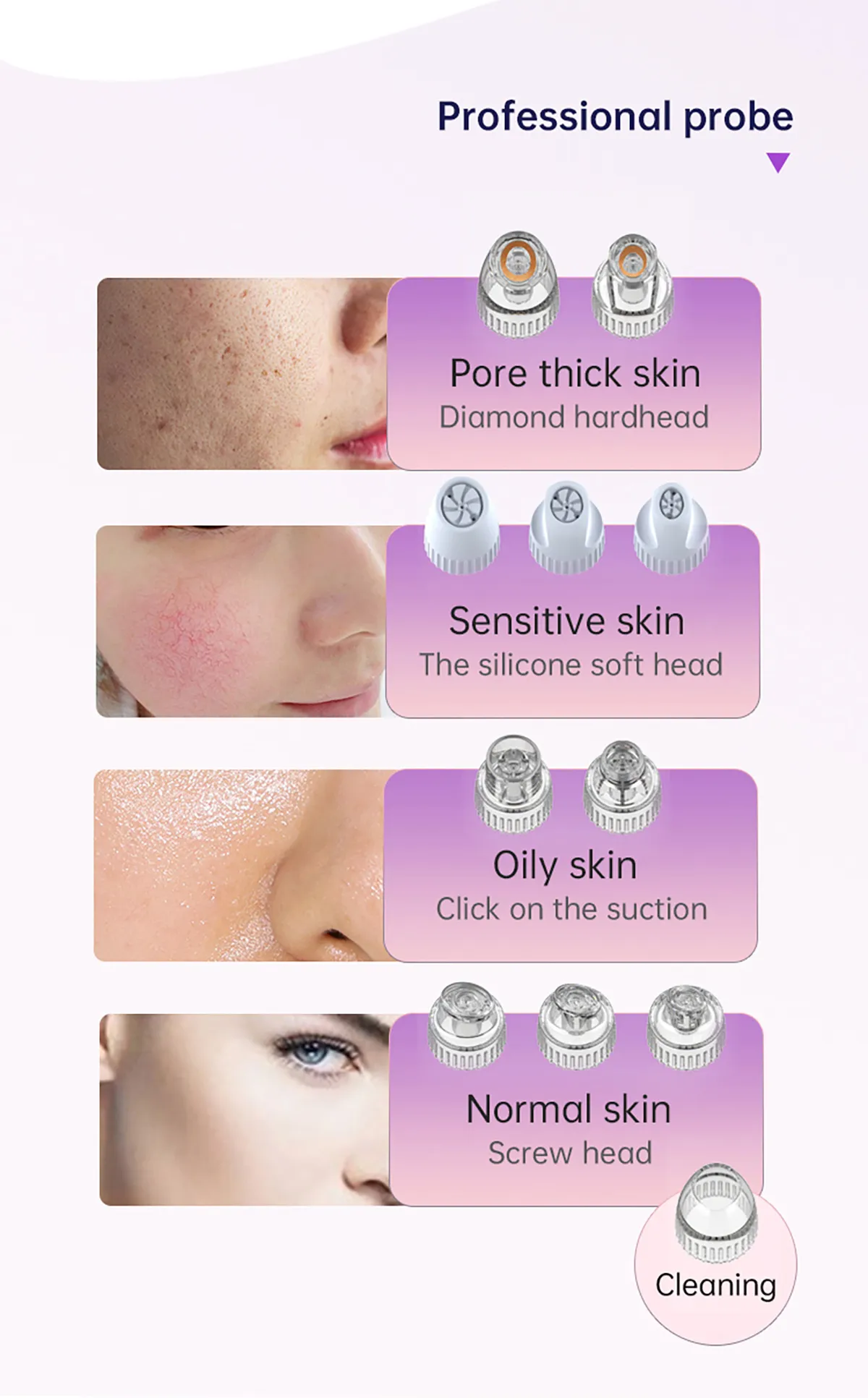 7in1 H2O2 Small Bubbles Machine for skin care