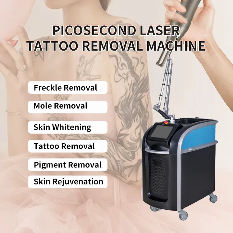 Picosecond Laser Tattoo Removal Machine For Skin Rejuvenation