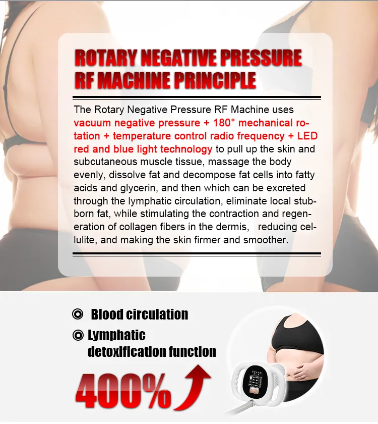 Rotary negative pressure radio frequency roller machine-Nova Beauty