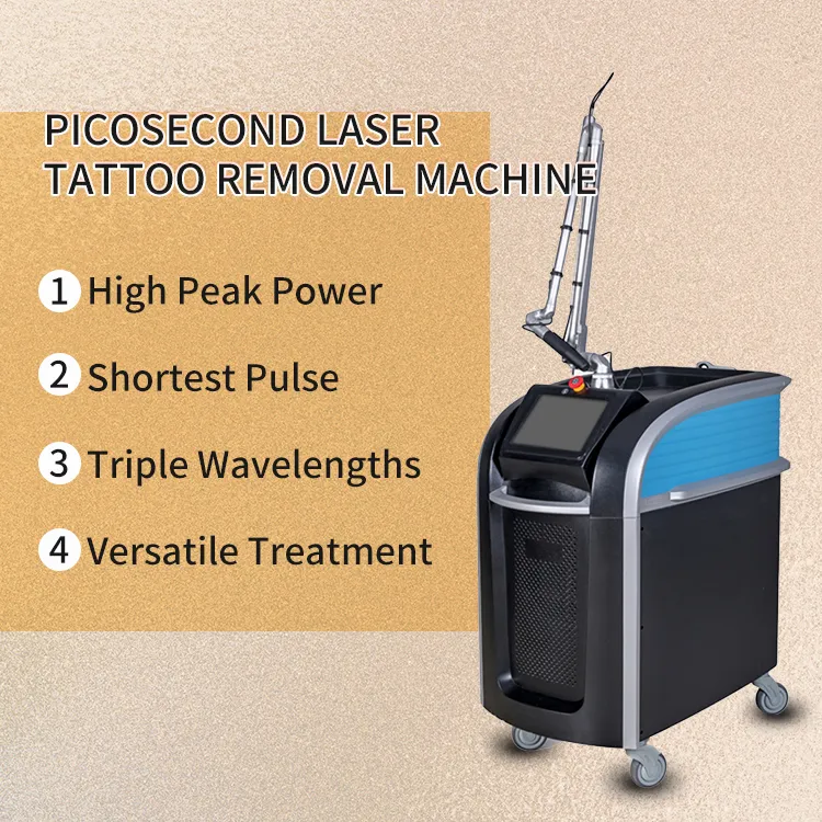 Picosecond Laser Tattoo Removal Machine For Skin Rejuvenation
