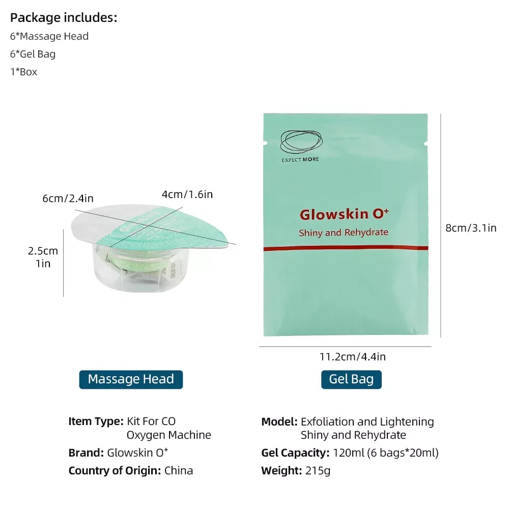 Skin Rejuvenation Gel Oxygen Pod Kit