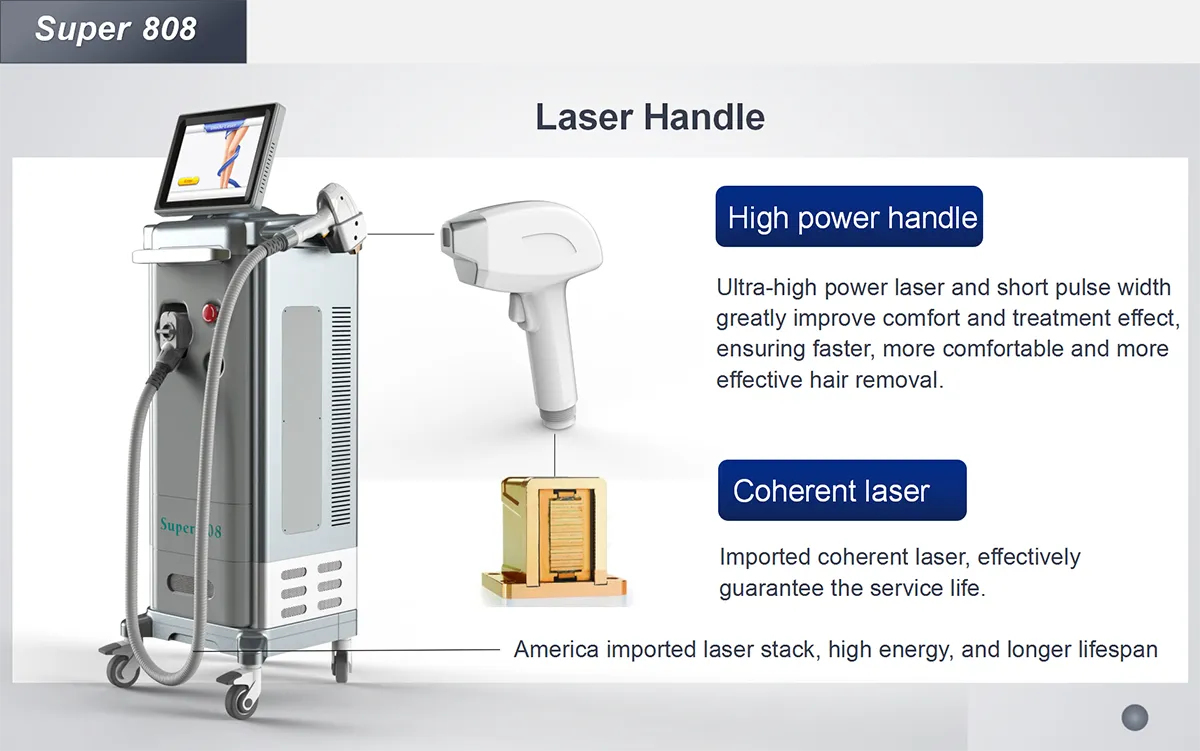808nm Diode Laser Hair Removal Machine-hair removal beauty equipment