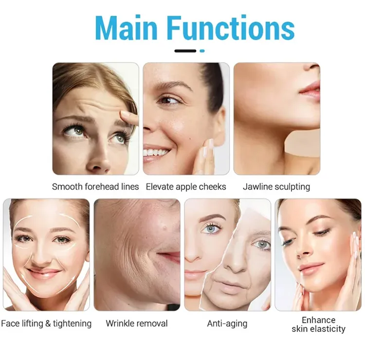 Portable EMRF Muscle Stimulation Face Lift Machine