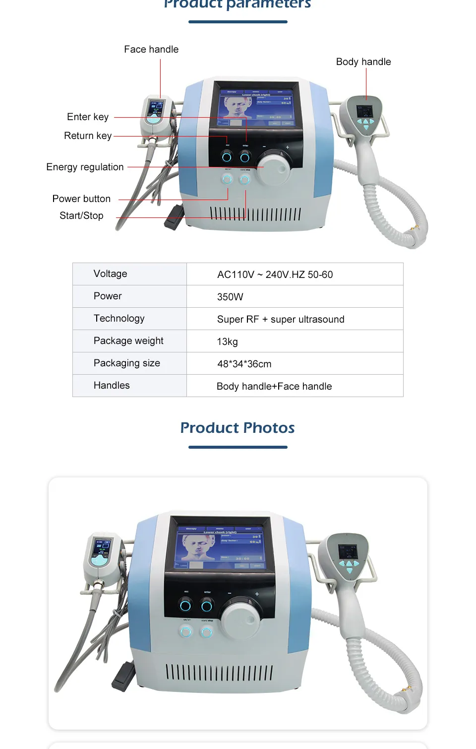 Exili ultra 360 RF skin tightening radio frequency machine