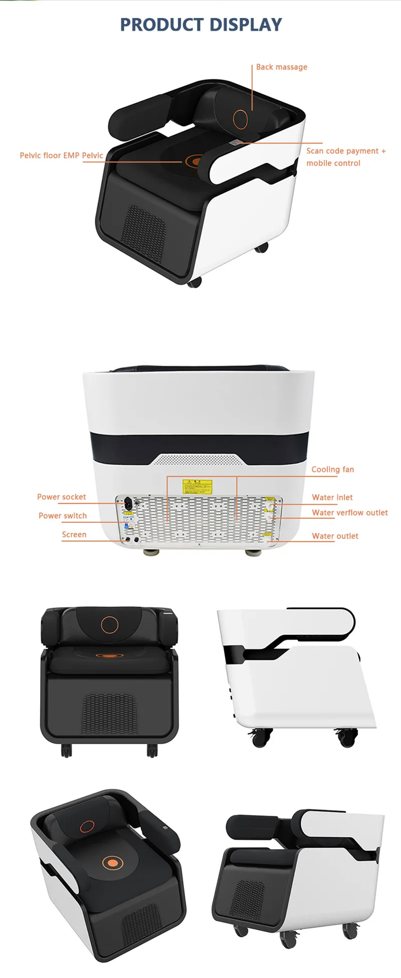 EMS Pelvic Chair Pelvic Floor Muscle Repair Machine