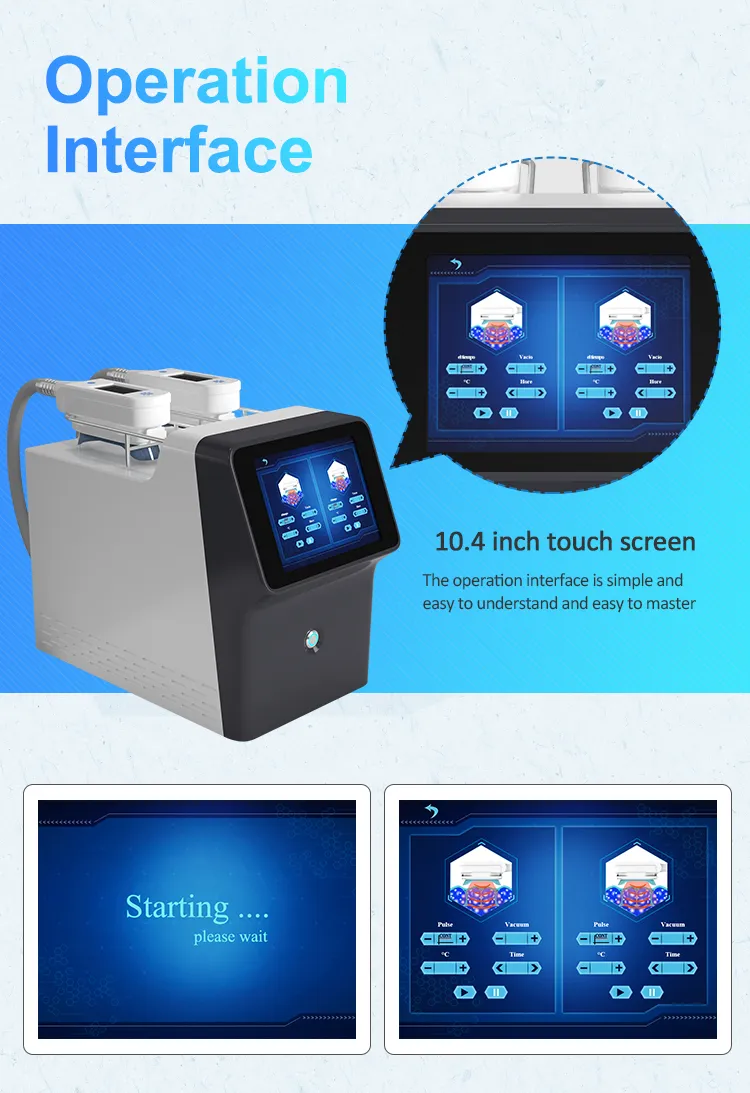 Cryo Slimming Fat Freezing Machine connector cryolipolysis machine