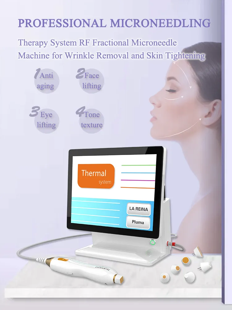 Microneeding Therapy System RF Fractional Microneedle Machine for ...