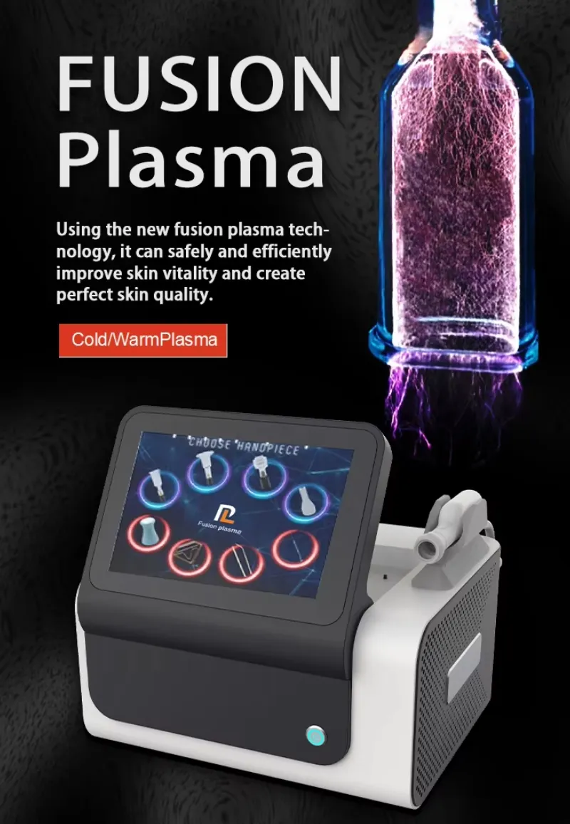 Hot & Cold Plasma Beauty Machine for Acne Treatment