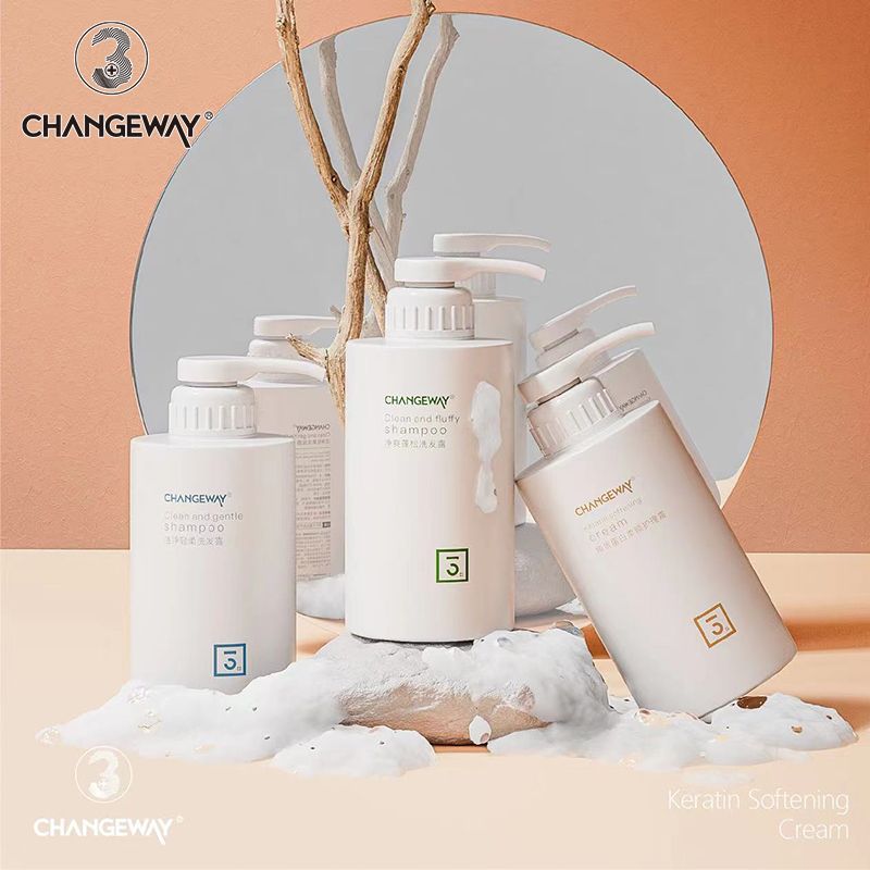 3+ Changway Clean And Gentle Shampoo / Clean And Fluffy Shampoo/Keratin ...