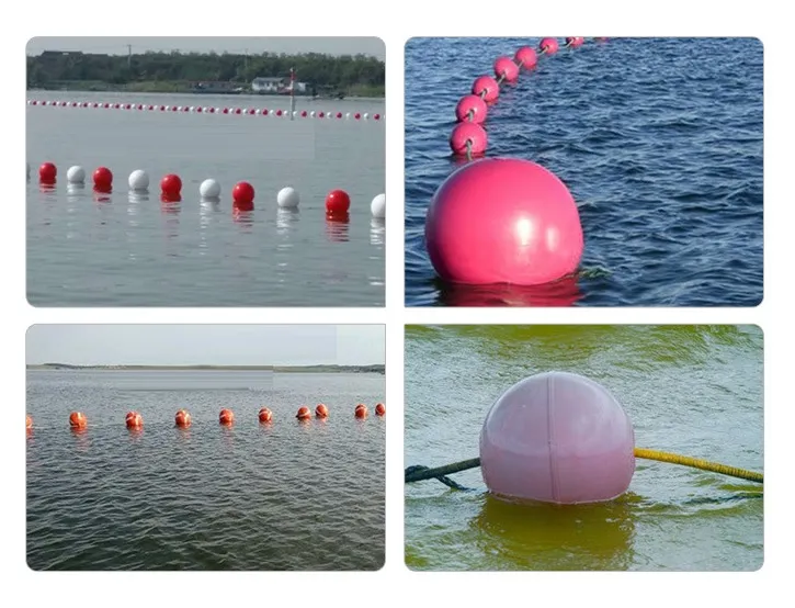 Virgin polyethylene/ABS float ball