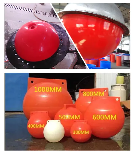 Virgin polyethylene/ABS float ball