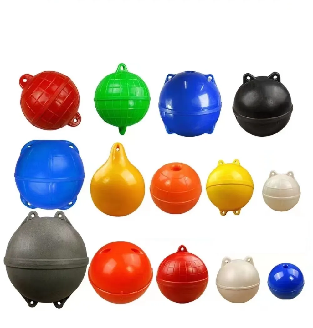 Virgin polyethylene/ABS float ball