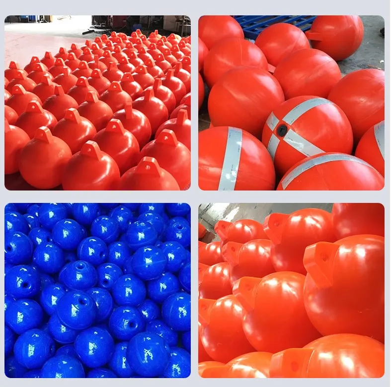 Virgin polyethylene/ABS float ball