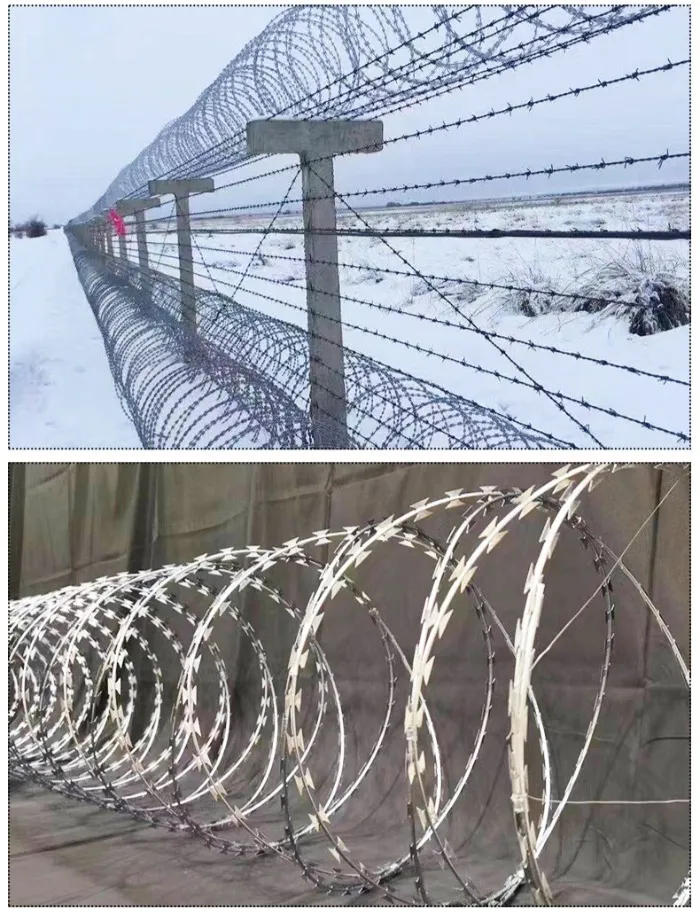 Blade barbed wire safety protection anti-theft and anti-theft