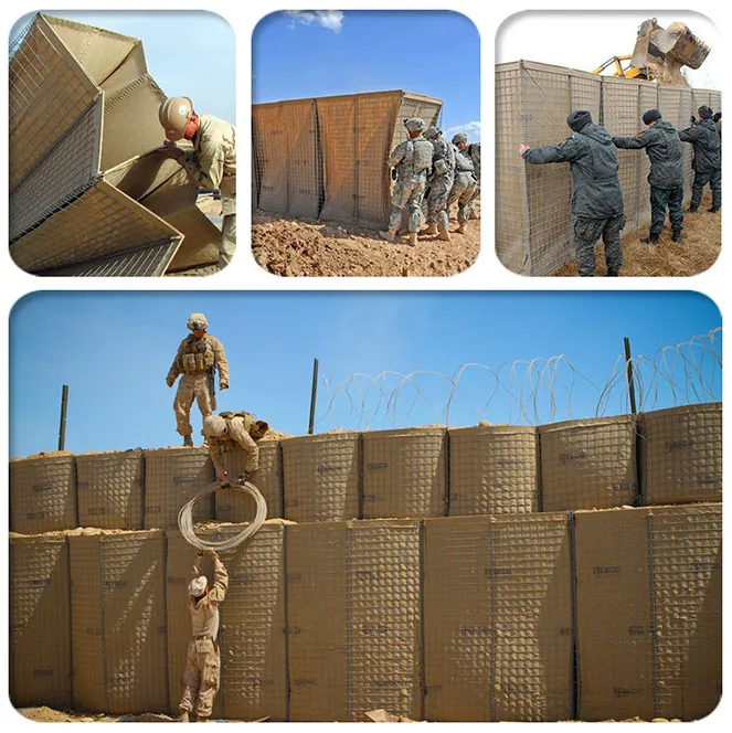 Hesco Barrier Gabion Retaining Wall
