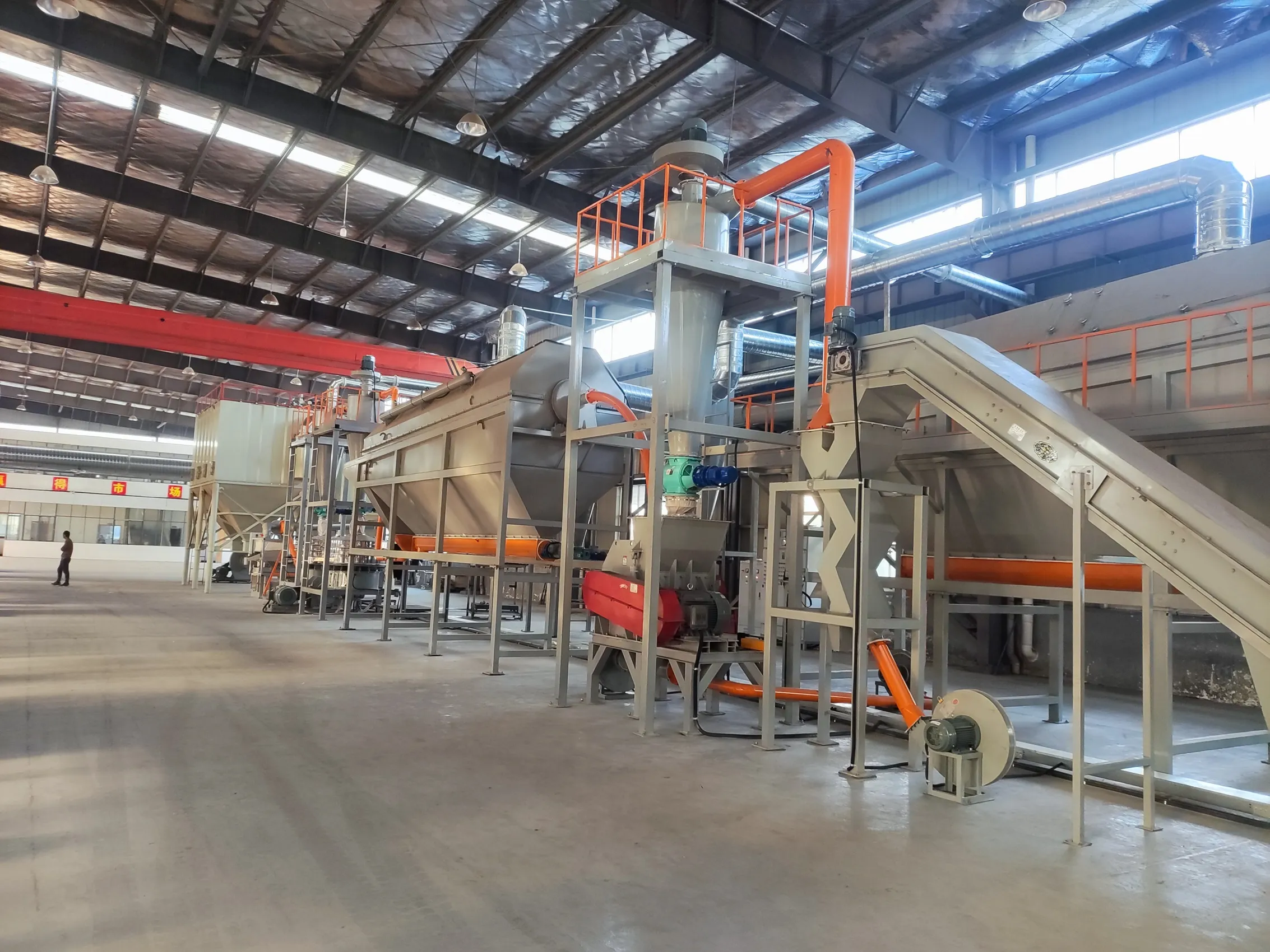 Waste lithium battery recycling and processing equipment