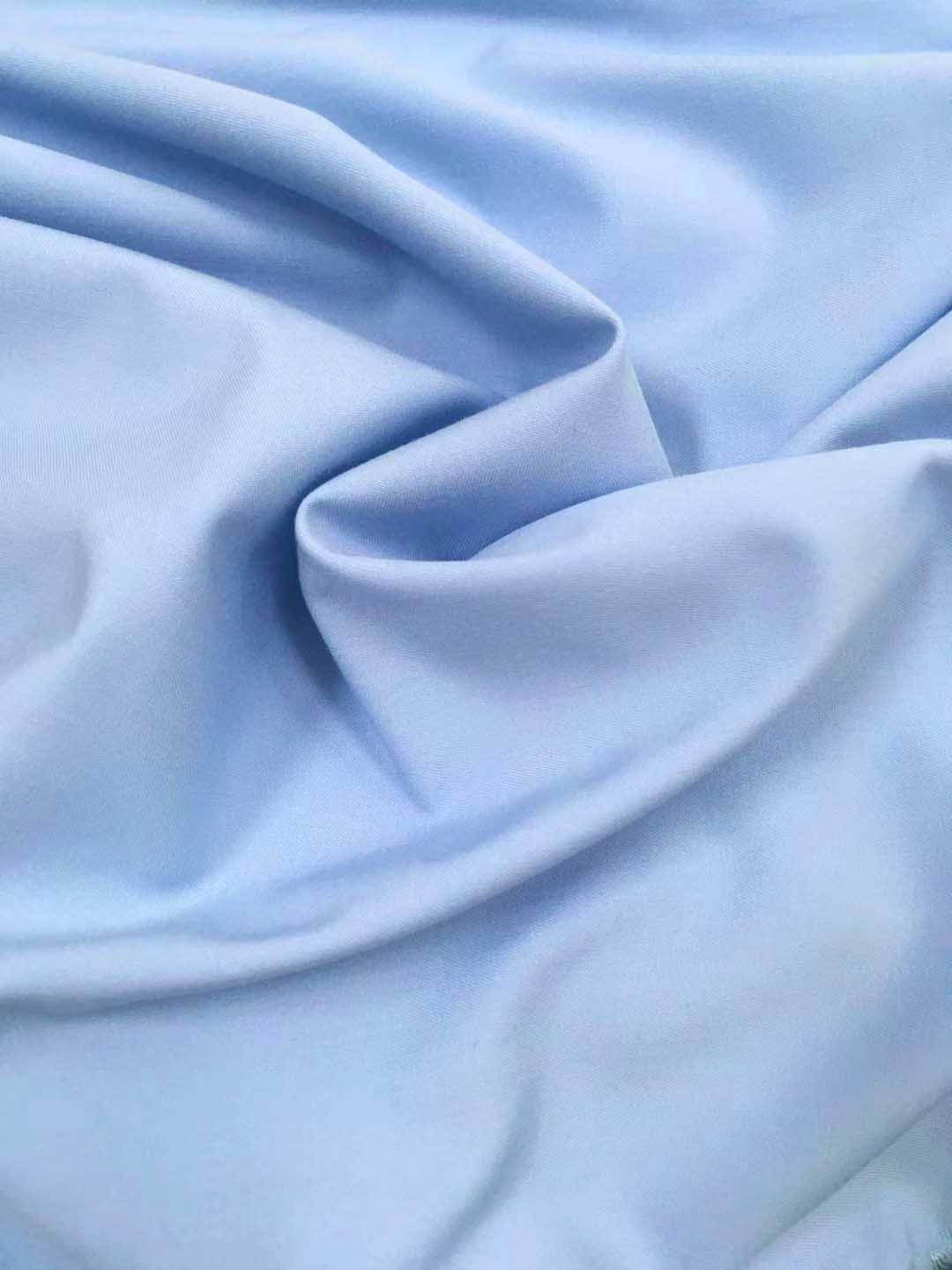 Natural Breathable Woven Bamboo Twill Fabric