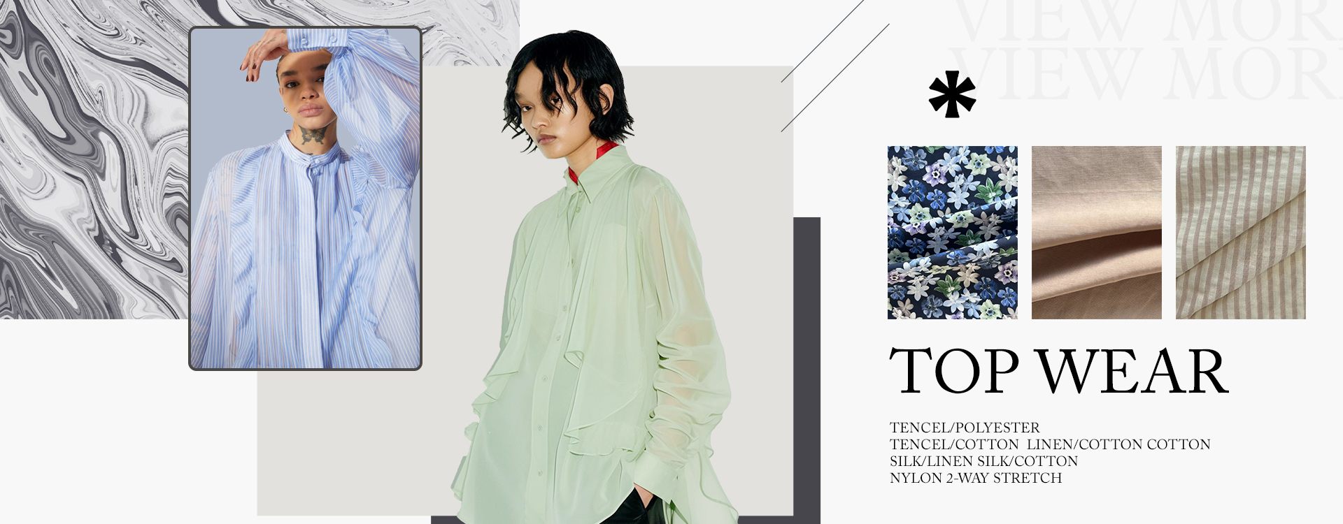 Topwear Fabrics Wholesale