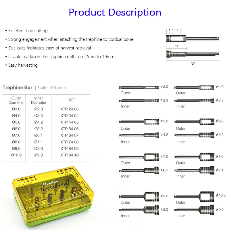 Dentium XIT Trephine Kit