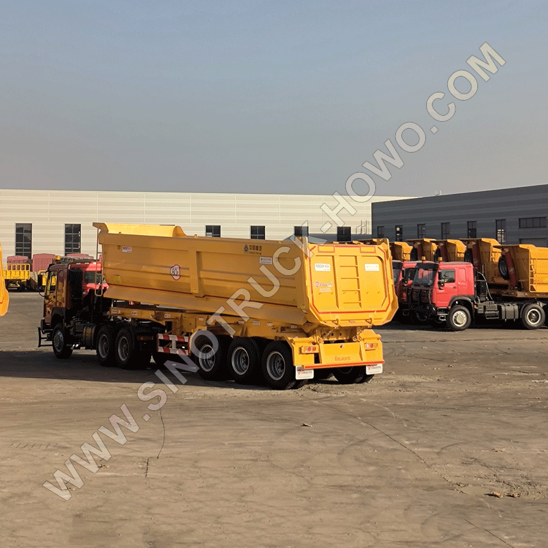SINOTRUK 3 Axle Tipper Trailer