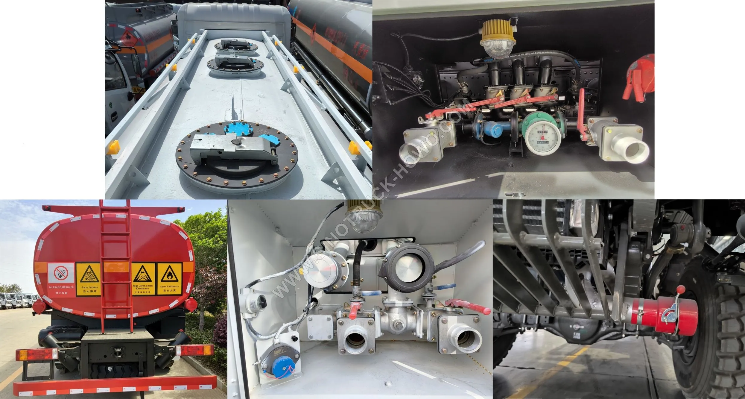 HOWO 4X2 Fuel Tank Truck
