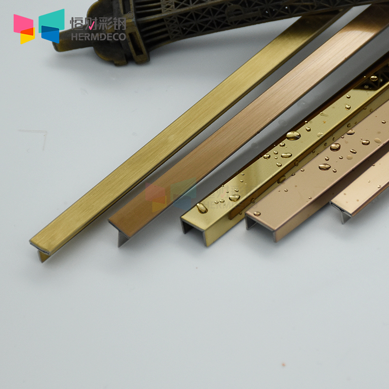 Color Stainless Steel Tile Trim Edge