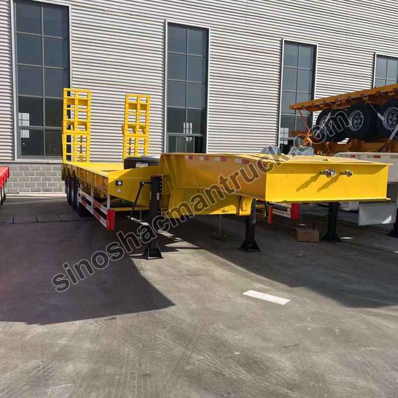 SHACMAN 3 Axle Lowbed trailer