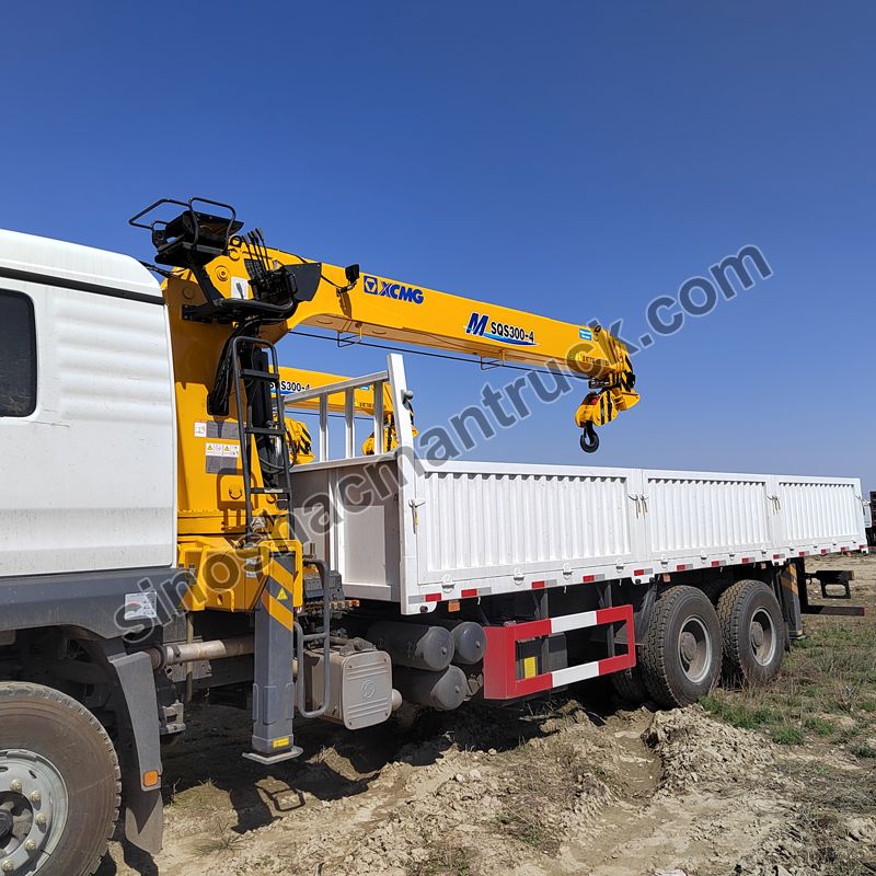 SHACMAN H3000 6X4 Boom Truck