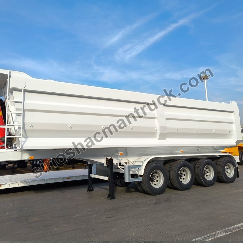 SHACMAN 4 Axle Tipper SemiTrailer