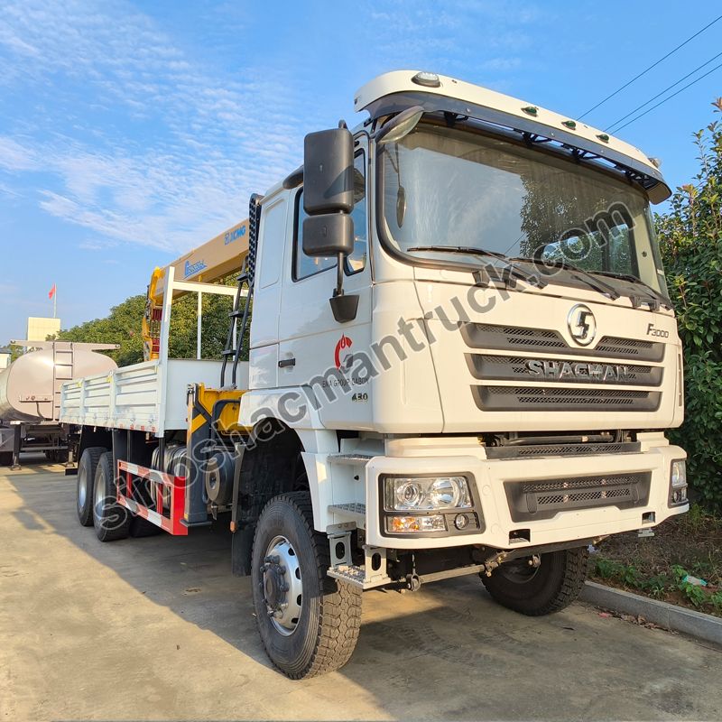 SHACMAN F3000 6X4 Boom Truck