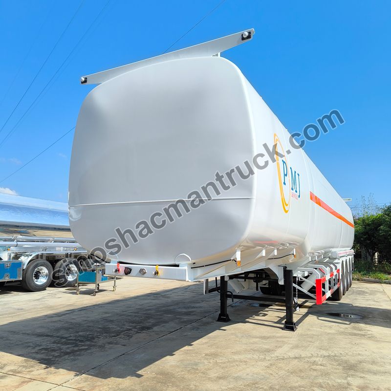 SHACMAN 4 Axle Carbon Steel Fuel tanker