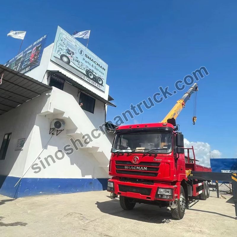 SHACMAN F3000 6X4 Boom Truck