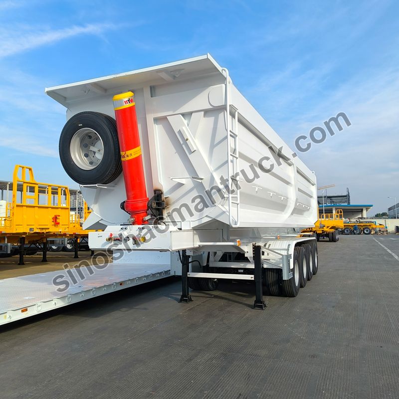 SHACMAN 4 Axle Tipper SemiTrailer