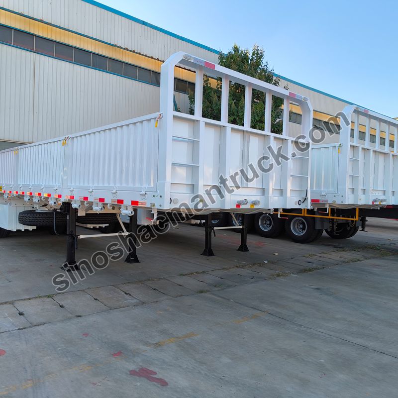 SHACMAN 3 Axle Dropside Semi Trailer