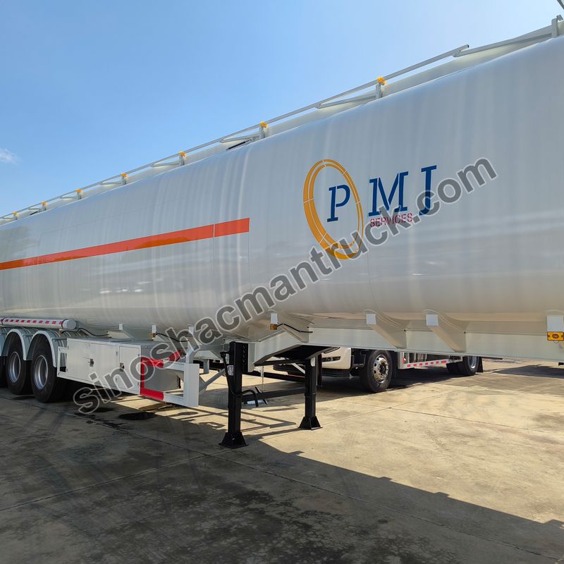 SHACMAN 4 Axle Carbon Steel Fuel tanker