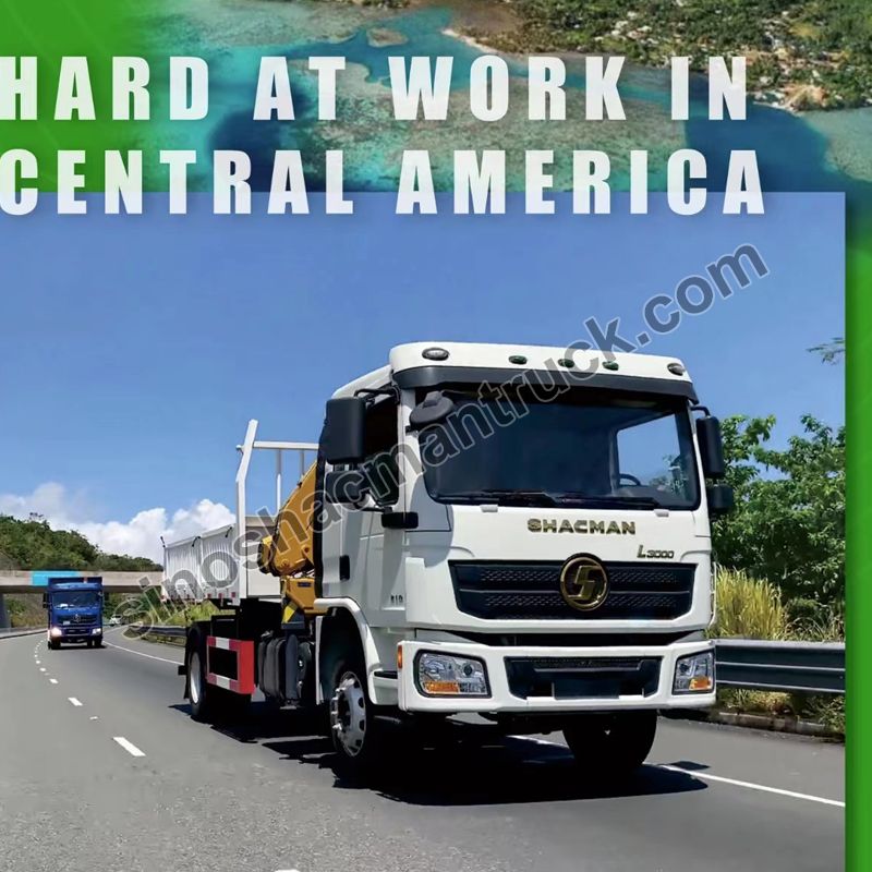 SHACMAN L3000 4X2 Boom Truck