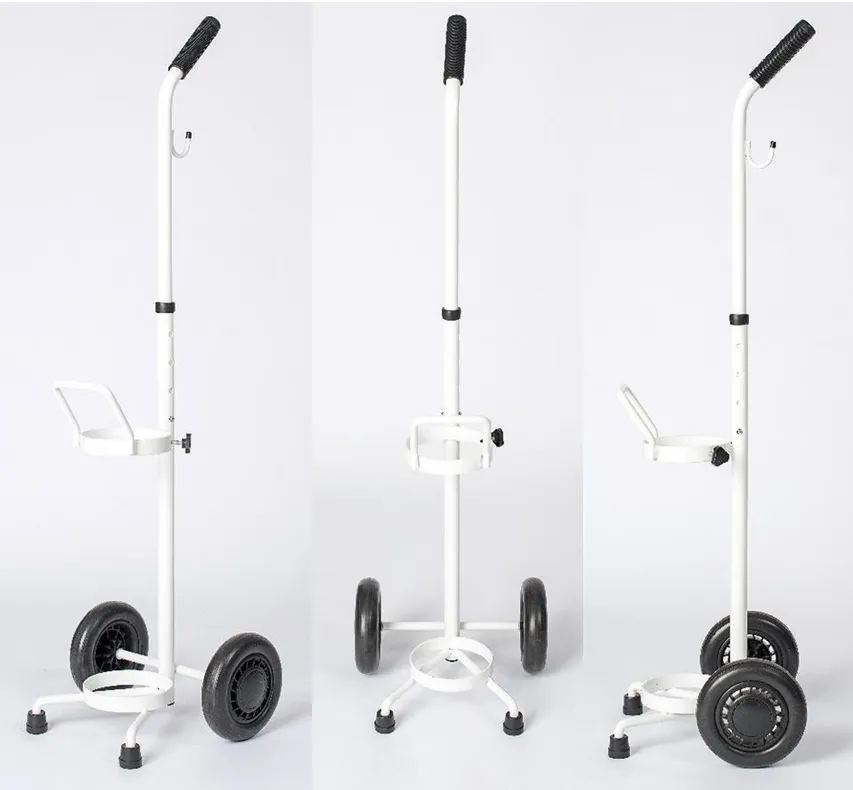 oxygen cylinder trolley