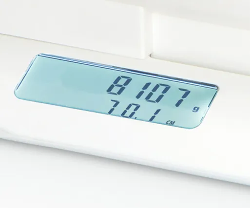 Baby Scale with Digital Height and Weight Display, Weight scale