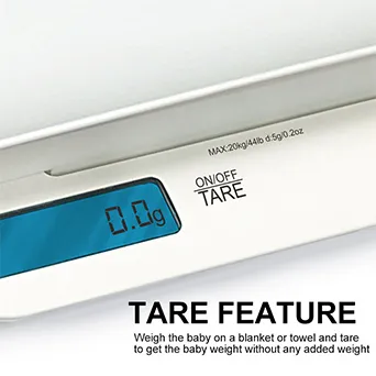 Baby Scale with Digital Height and Weight Display, Weight scale