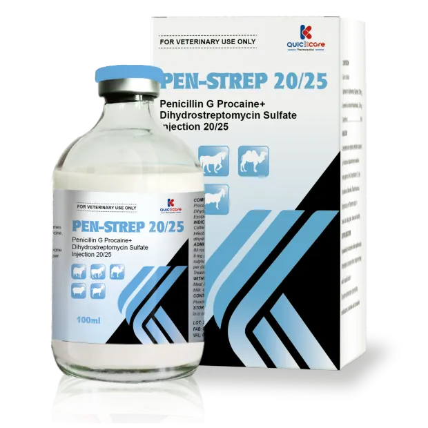 PENICILLIN G PROCAINE + DIHYDROSTREPTOMYCIN SULFATE 20:25