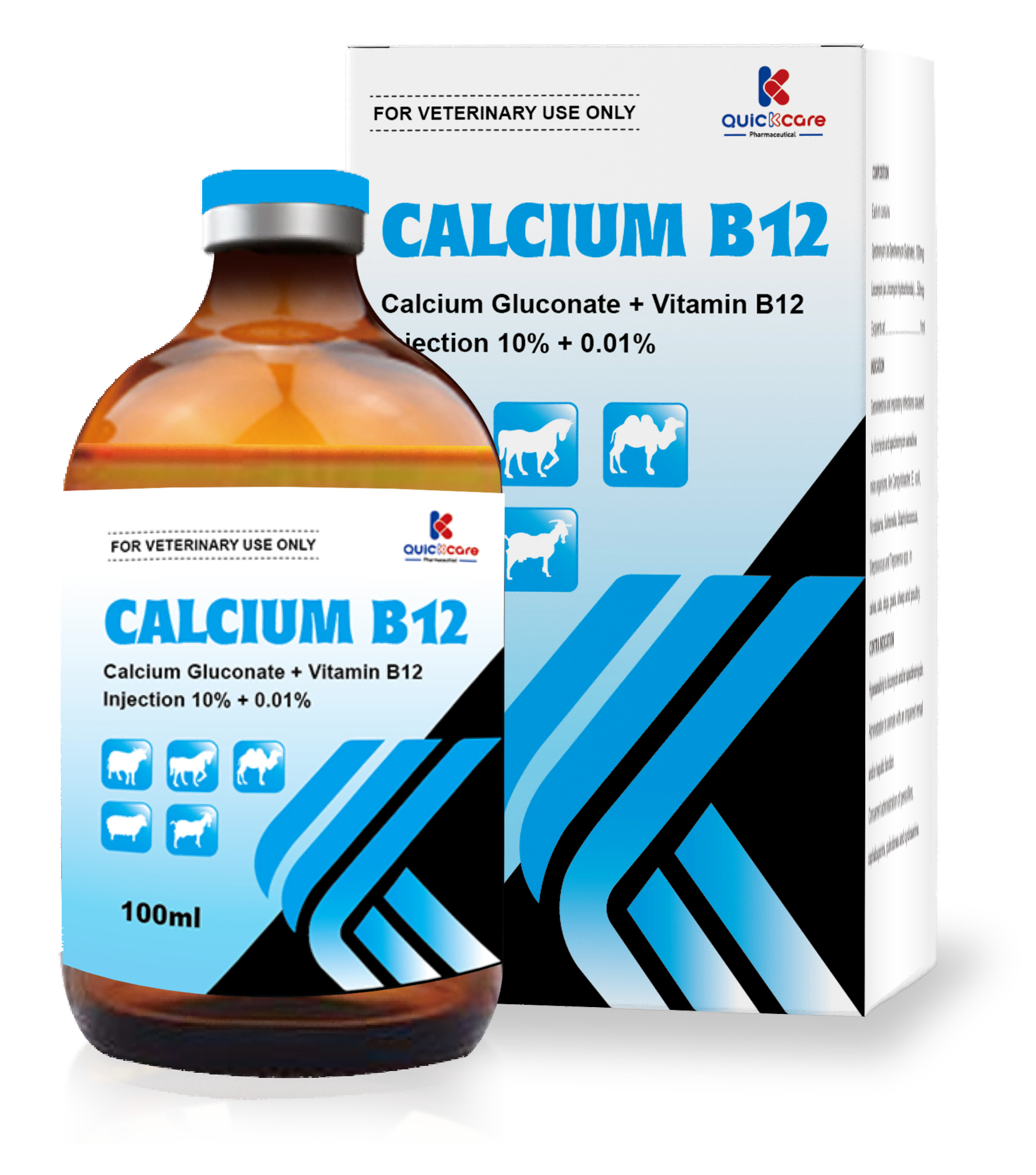 CALCIUM + VITAMIN B12 INJECTION 10%+0.01%