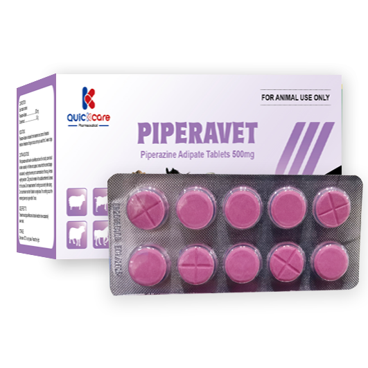 PIPERAZINE TABLETS 500MG BY QUICKCARE PHARMA