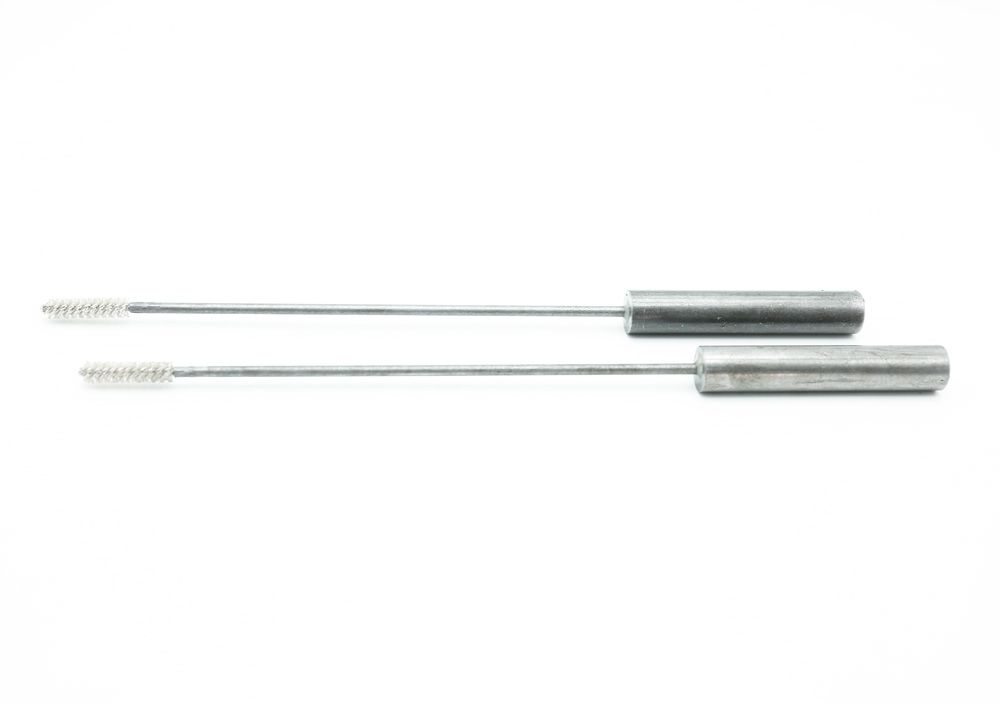 hand tool deburring tube brushes with oxygen aluminum