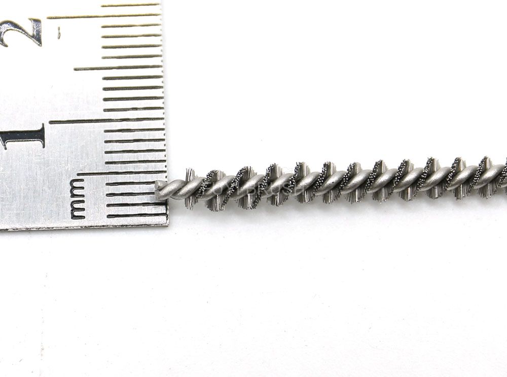 2mm 4mm diameter 0.1mm stainless steel wire narrow space cleaning