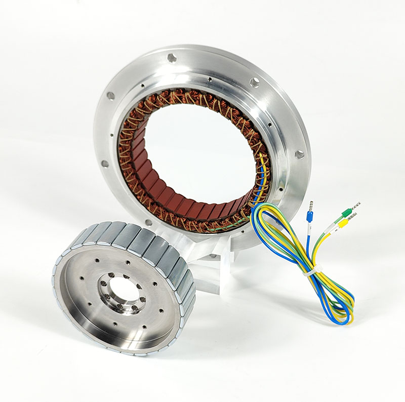 Frameless Brushless direct drive motor CTSM127 Series, 24VDC,48VDC