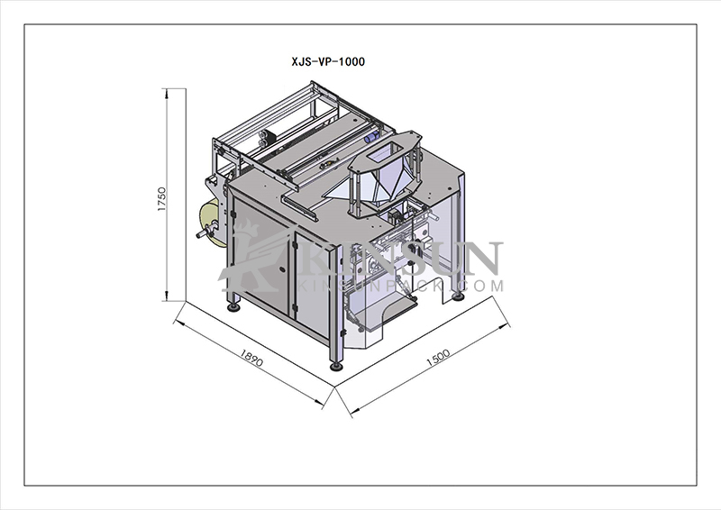 XJS-VP Small Vertical Form Fill Seal Machine