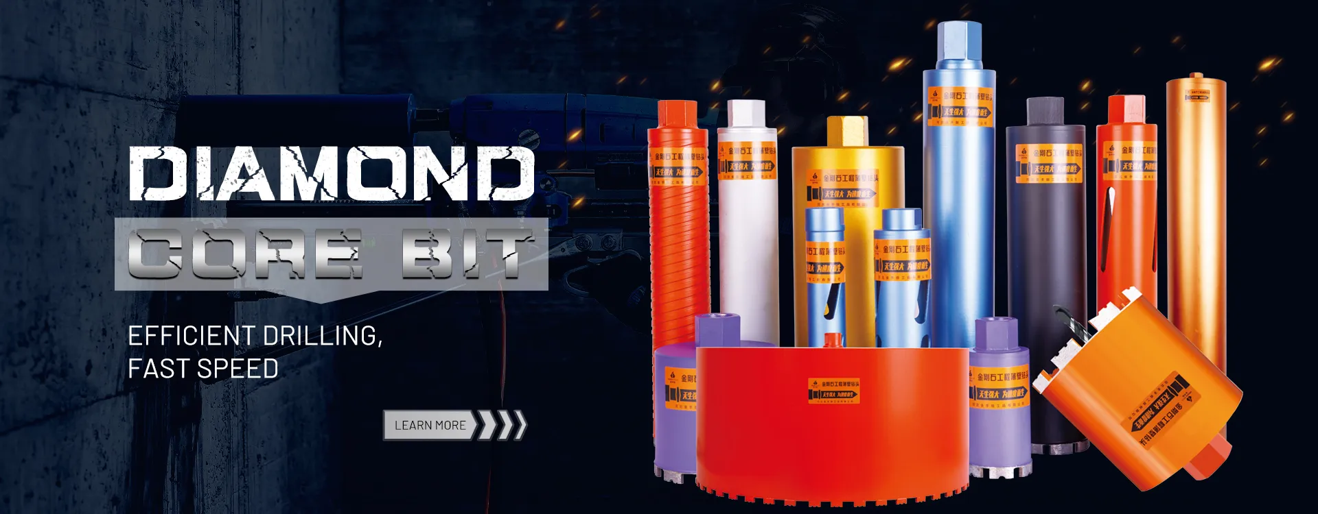 Wet Diamond Core Bit Exporter Hebei Golden Finger Tools Co., Ltd.